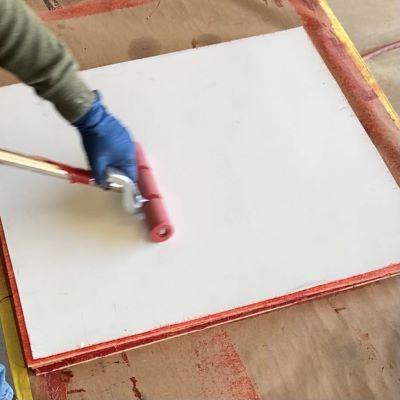 Stabond T-440 Contact Cement Glues Fiberglass RV Siding to Plywood – RV ...